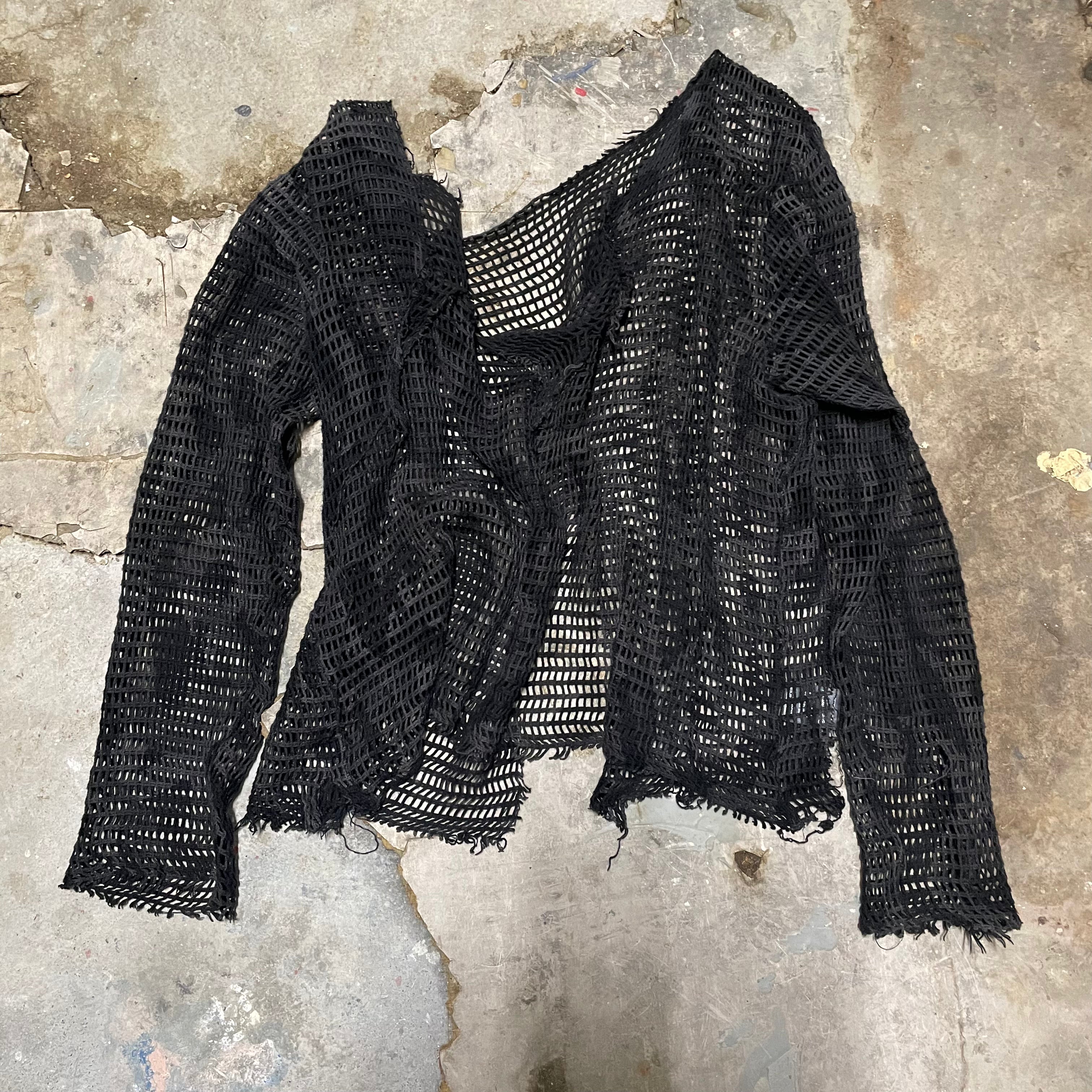 Number (N)ine AW04 Tribal Destroyed Knit – Jubilee Archive