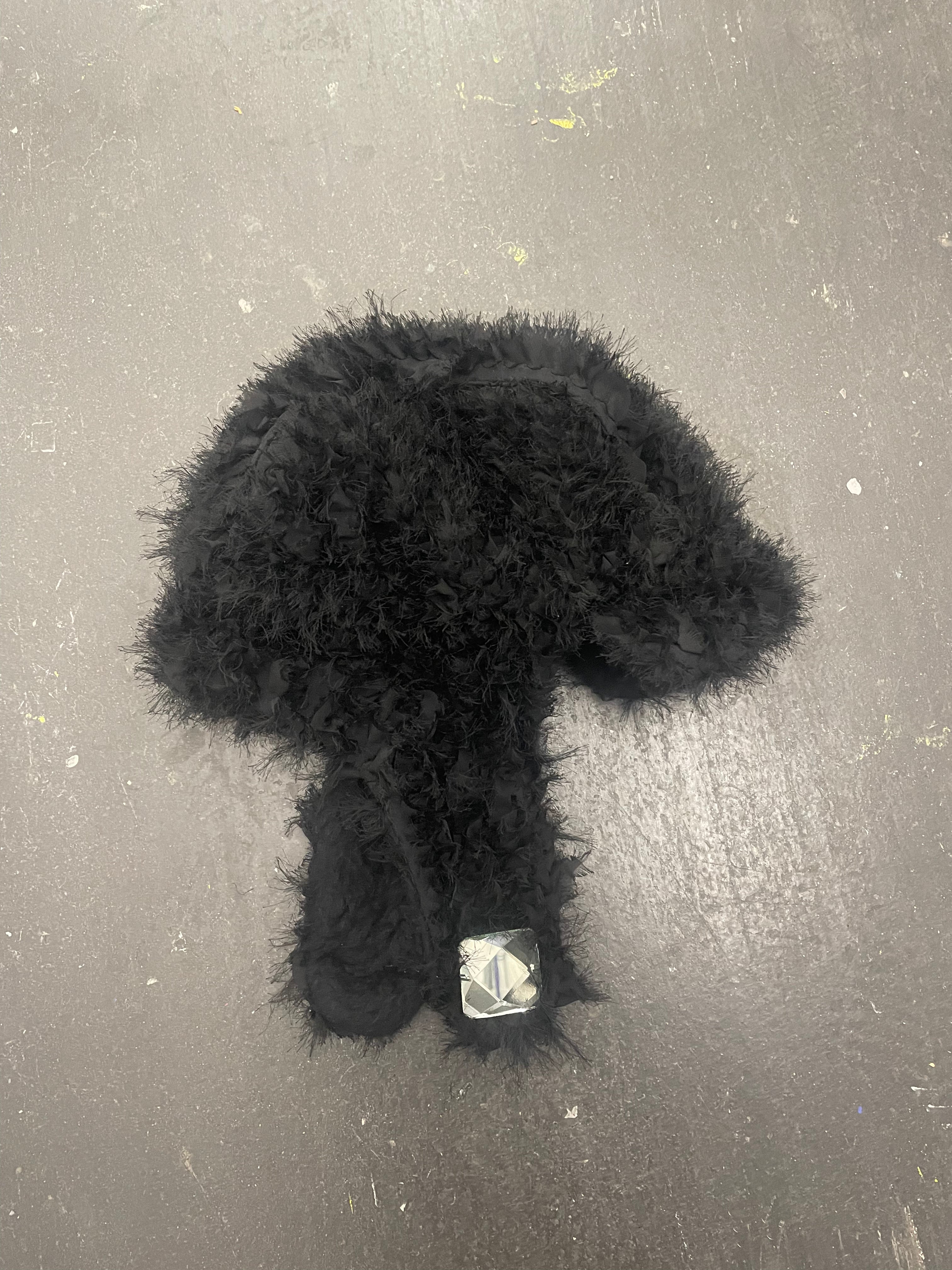 Christopher Coppens Peaked Scrunch Tulle Trapper Hat – Jubilee Archive