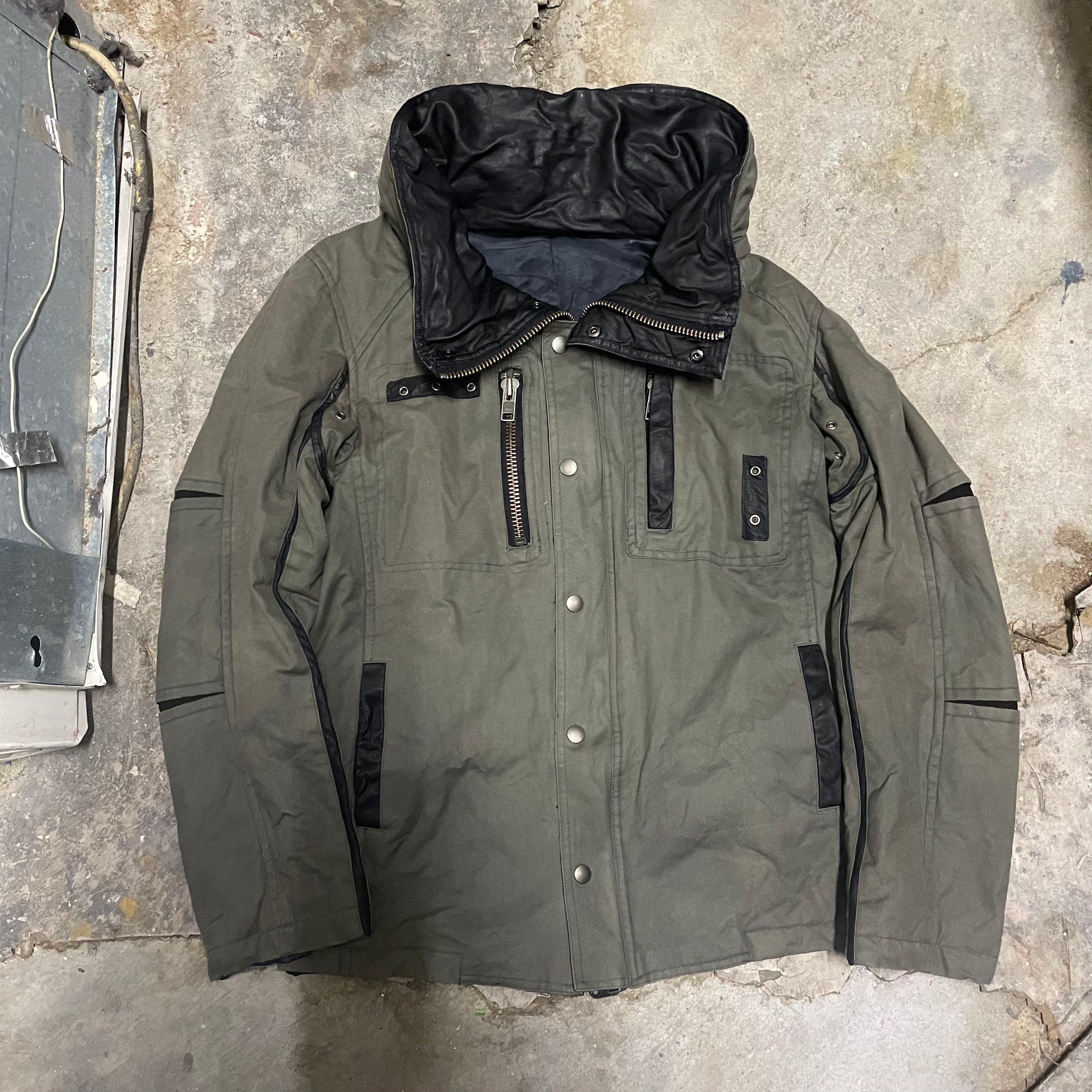 Bajra Leather Detail Bono Jacket – Jubilee Archive